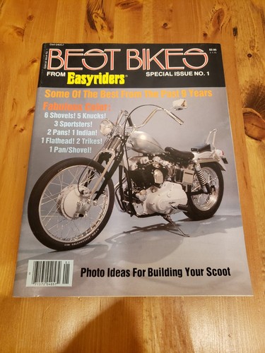 Vintage 1980 Best Bikes Magazine from Easyriders Special Issue Number 1 ...