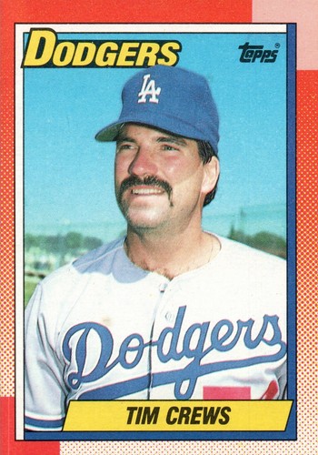 1990 Topps # 551 Tim Crews Los Angeles Dodgers | eBay
