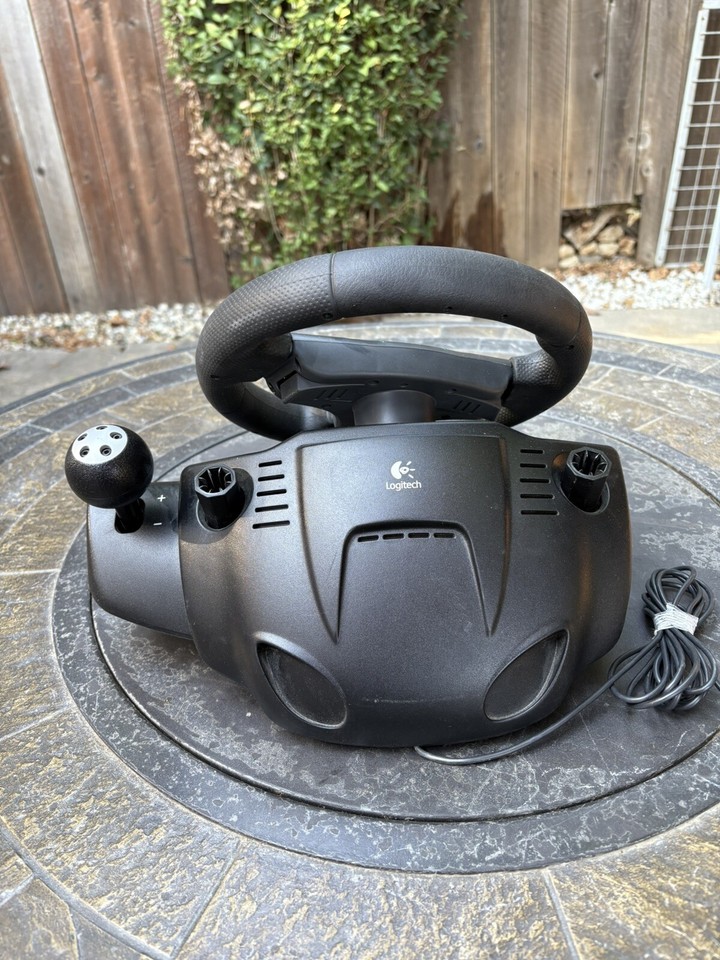 Logitech Driving Force Pro USB Steering Wheel, Wheel only | eBay