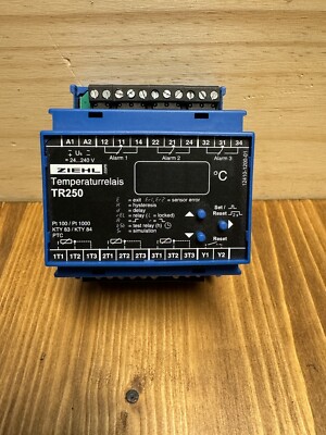 Temperature Control Relay, ZIEHL TR250 T224190 | eBay