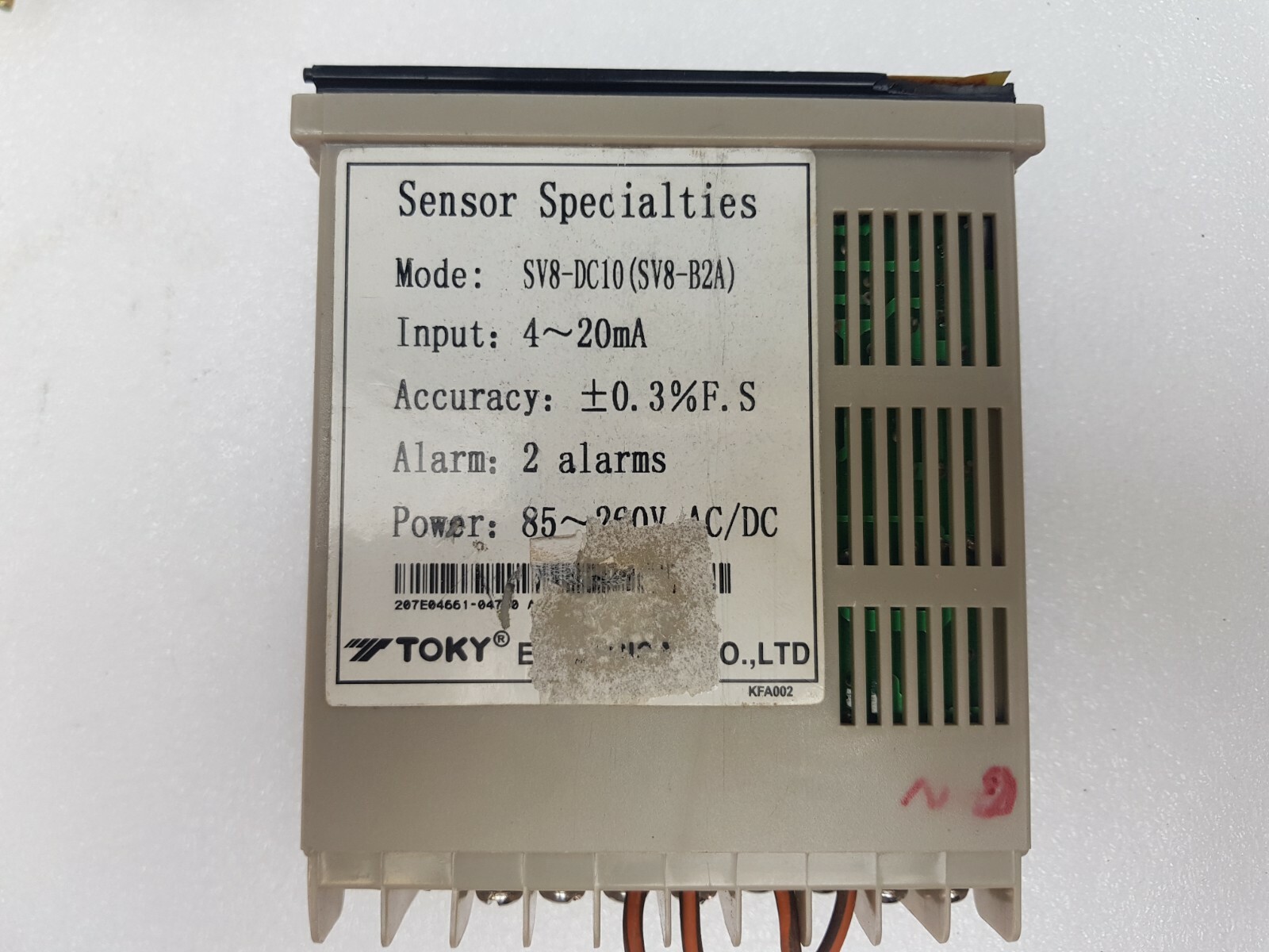 Toky SV8-DC10 SV8-B2A Sensor Indicator | eBay