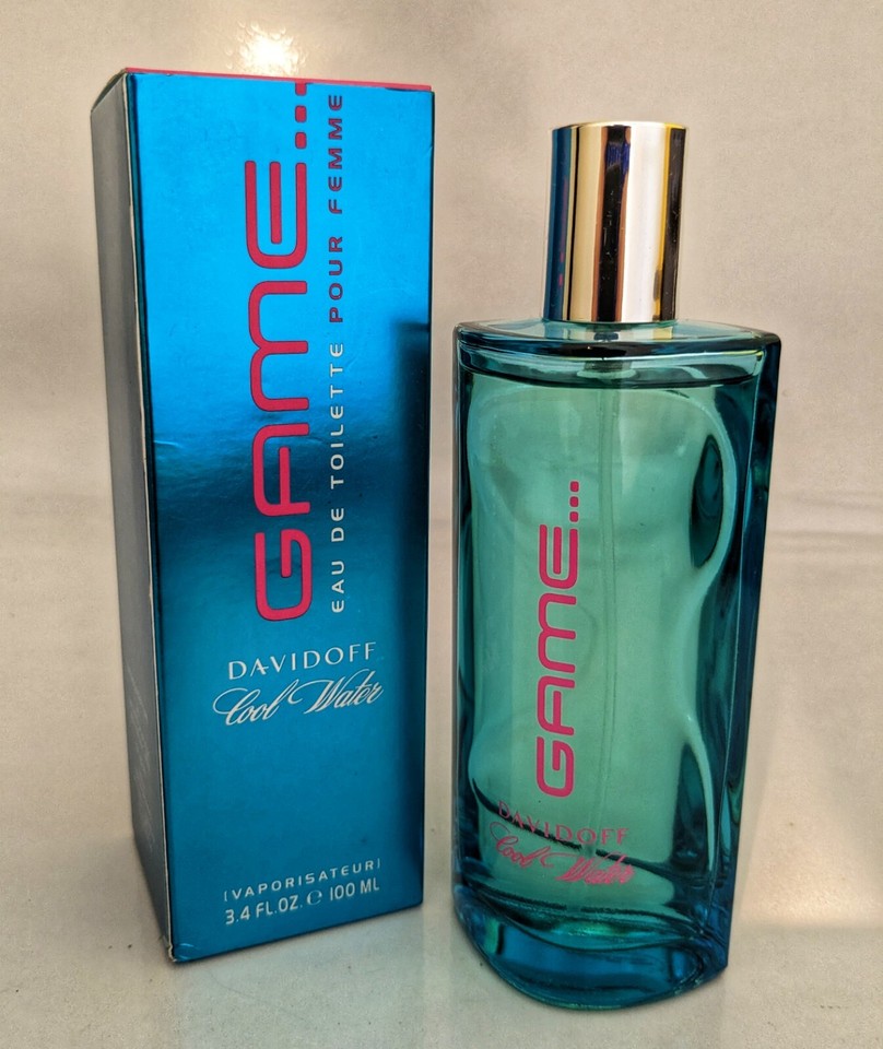 DAVIDOFF COOL WATER GAME FOR WOMAN by LANCASTER GROUP 3.4 oz / 100 ML ...