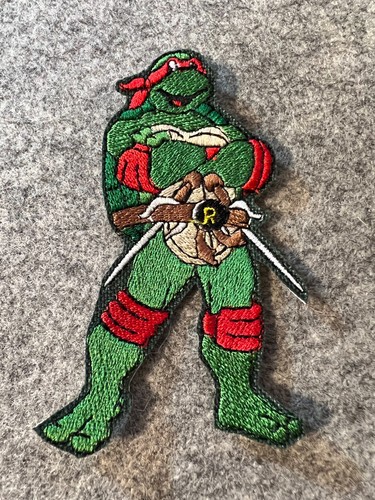 TMNT Iron on patch Raphael | eBay