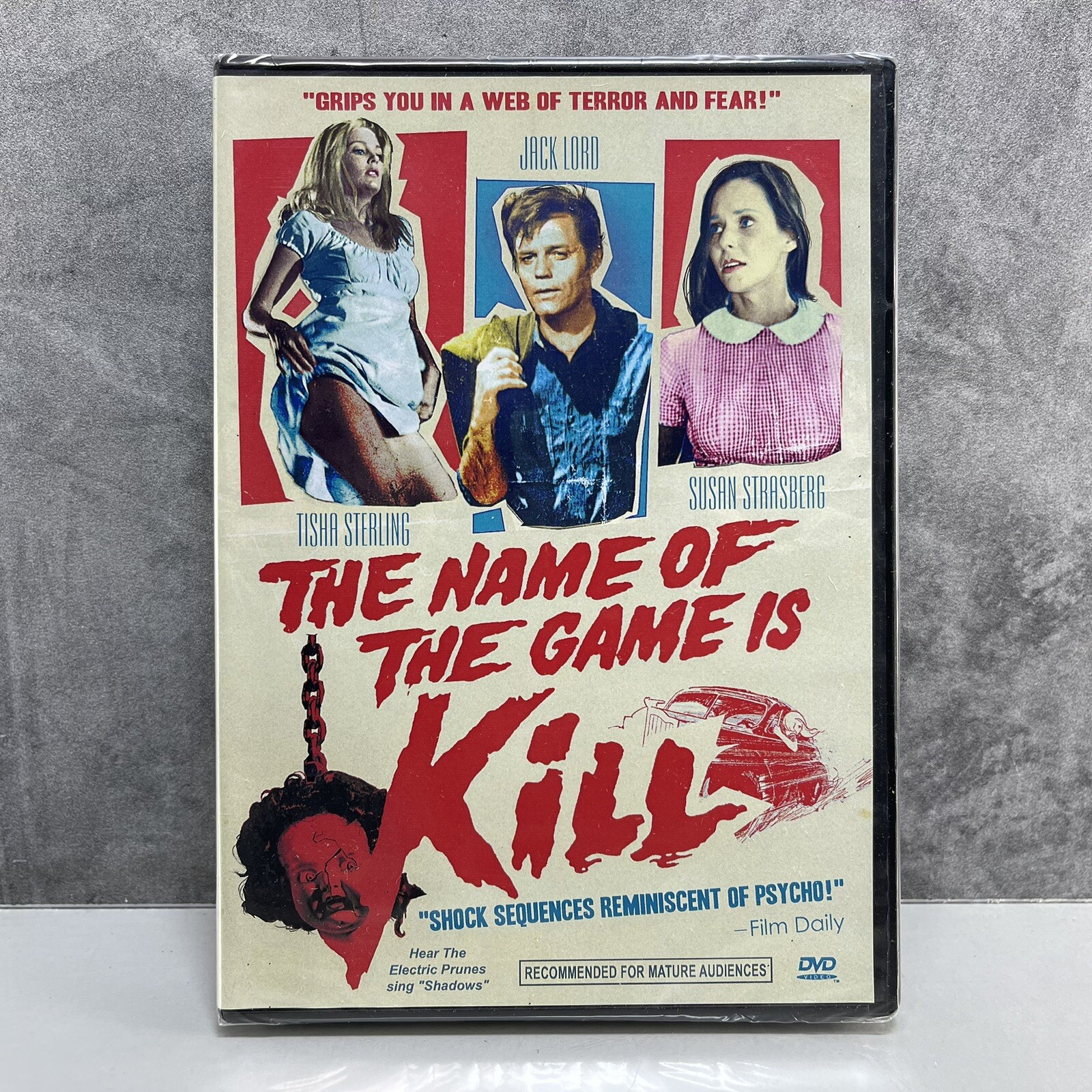 The Name of the Game Is Kill (1968) DVD Jack Lord Susan Strasberg Tisha ...