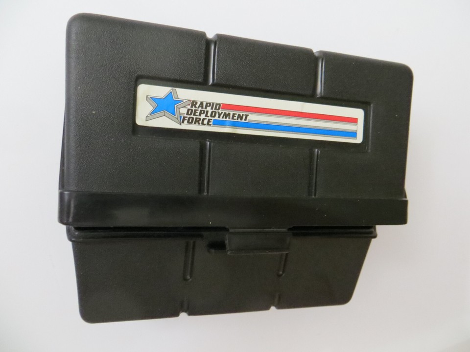 Gi Joe ARAH Rapid Deployment Force RDF Case and File Card Mail Away ...