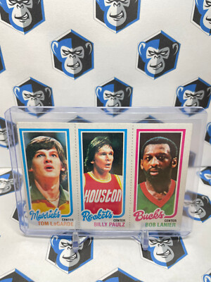 1980-81 Topps Basketball #104 69 Tom LaGarde/109 Billy Paultz/150 Bob ...