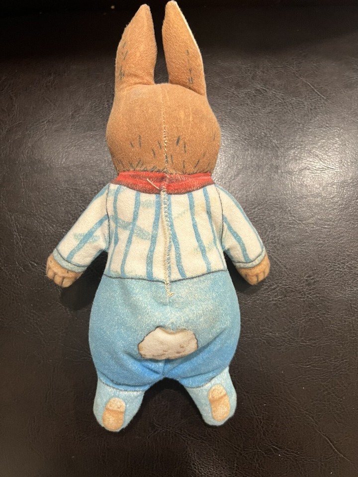 Extremely Rare Rue Rabbit Bean Bag Plush 1988 The Toy Works Foxwood ...