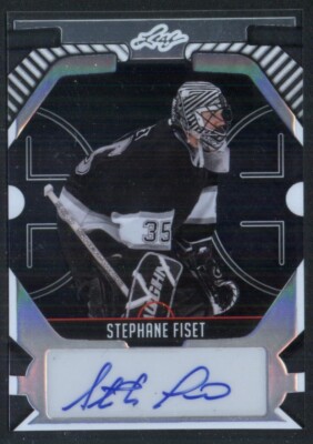 2025 Leaf Metal Hockey Legends Stephane Fiset auto #d 1/3 RARE | eBay