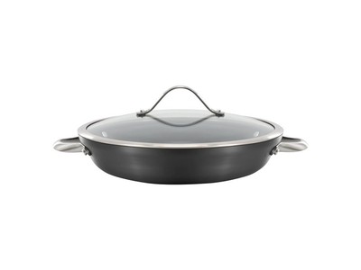 Calphalon Signature Hard-Anodized Nonstick 12-Inch Everyday Pan with ...