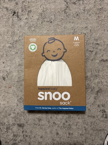 Happiest Baby SNOO Sleep Sack Size Medium (2-4 Months) NEW Organic ...
