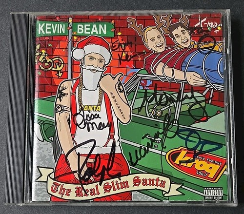 The Real Slim Santa, Kevin & Bean Christmas CD, KROQ - SIGNED | eBay