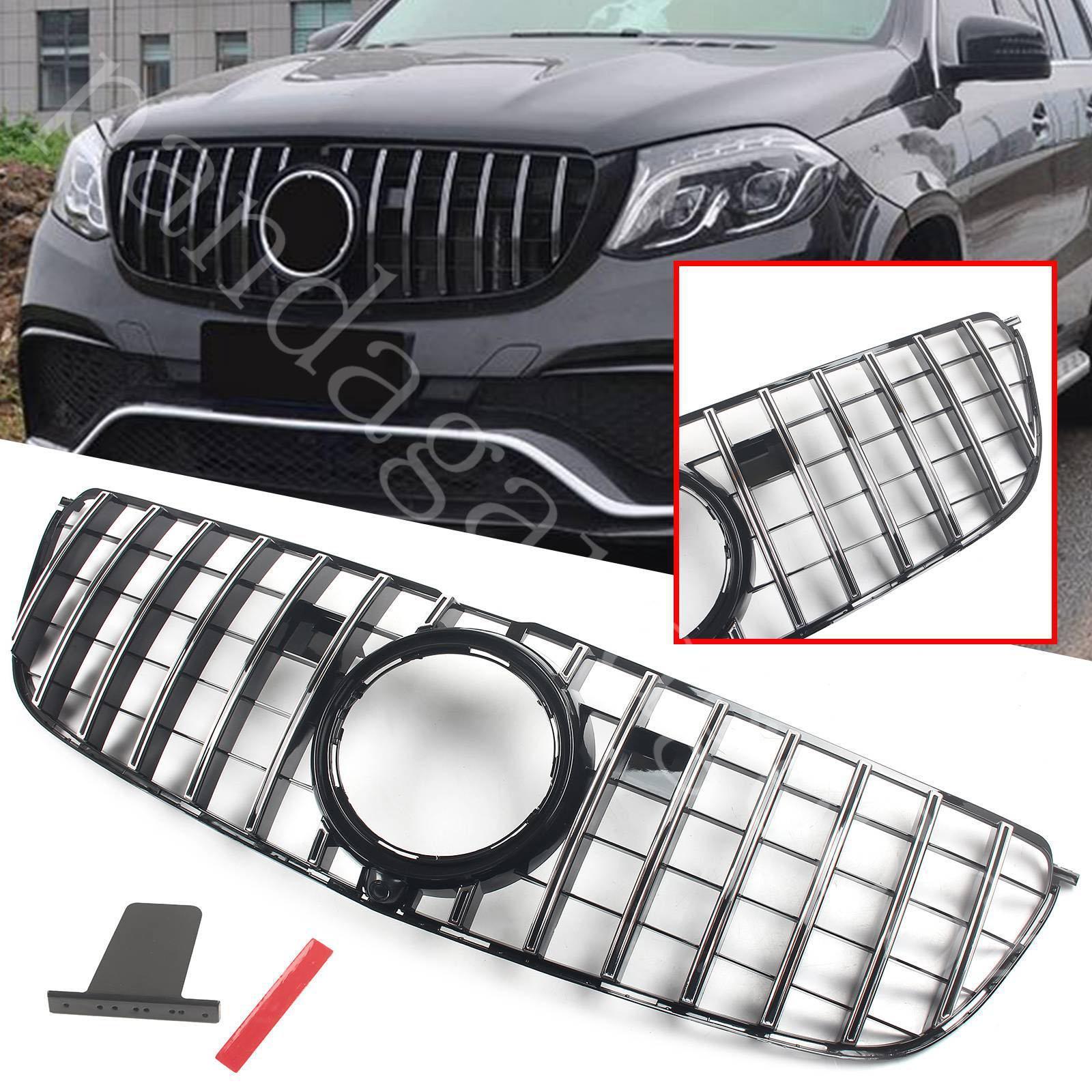 Chrome Front Grille For Mercedes-Benz GLS-Class X166 2016 2017-2018 ...
