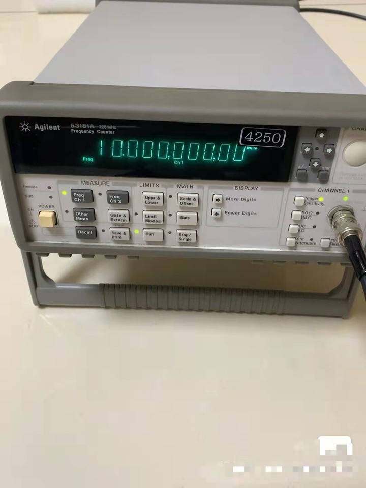 HP/Keysight Agilent 53181A Universal Frequency Counter 225MHZ// | eBay