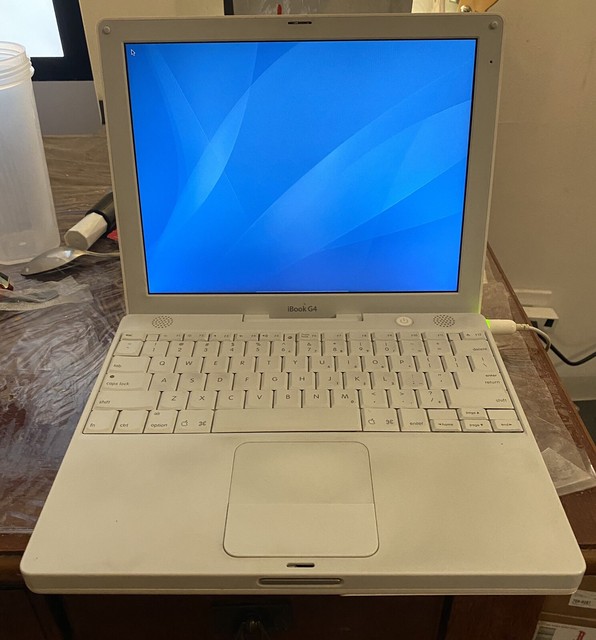 Apple iBook A1133 12.1" Notebook/Laptop w/ PowerPC G4 1.33Ghz 1GB RAM ...