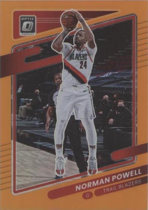 2021-22 Panini Donruss Optic - Norman Powell #121 Orange Prizm /199 for ...