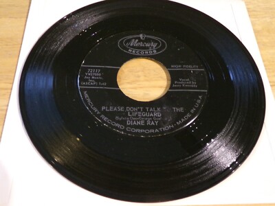 Diane Ray 45 - Please Don't Talk to the Lifeguard - Mercury 72117 | eBay