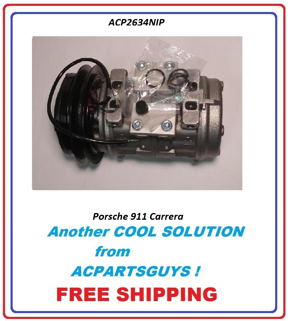 OEM DENSO AC COMPRESSOR FOR Porsche 911 Carrera Speedster 10P15C ...