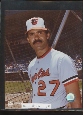 8x10 Unsigned Color Photo Benny Ayala Orioles | eBay