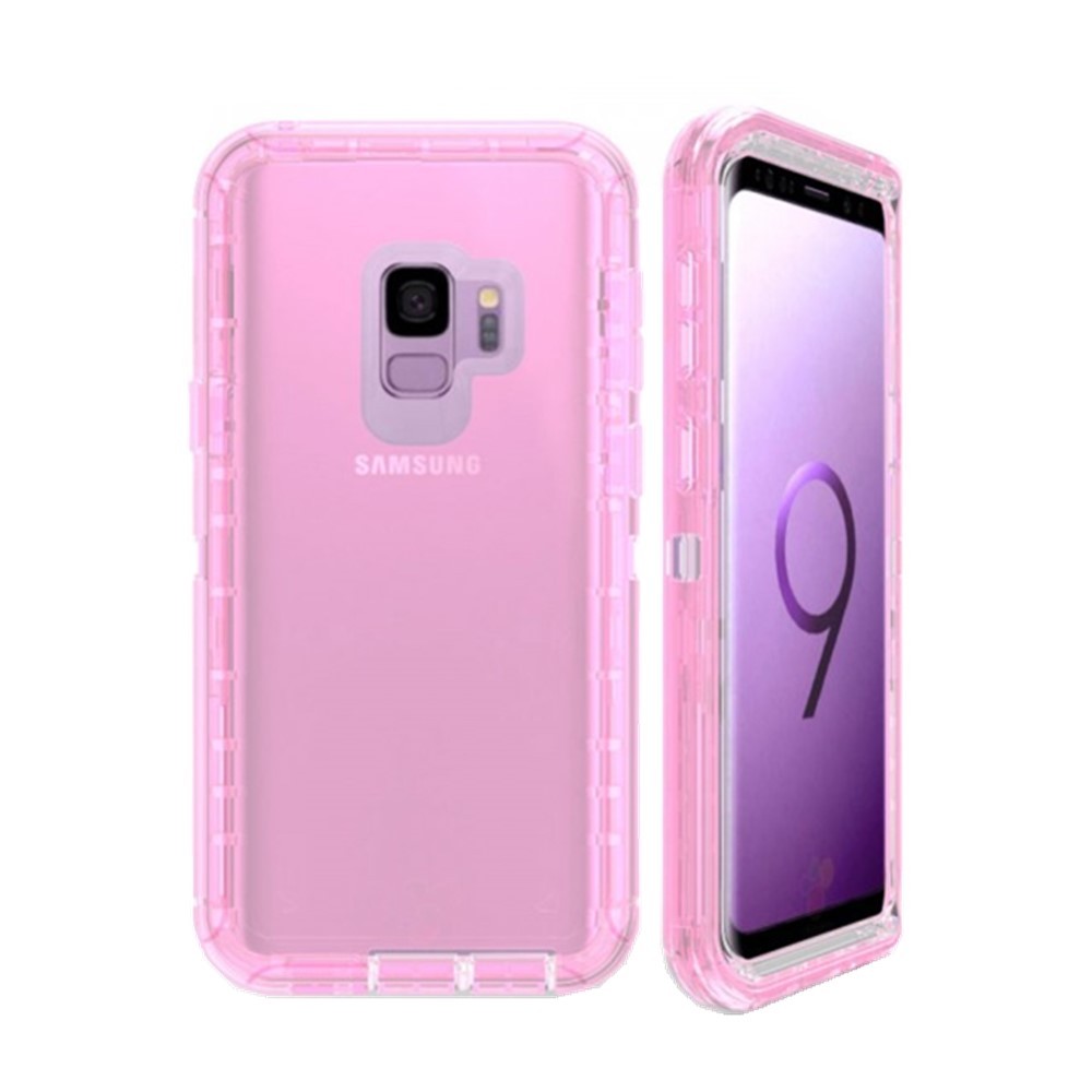 For Samsung Galaxy S9+Plus Transparent Clear Case with Belt Clip ...