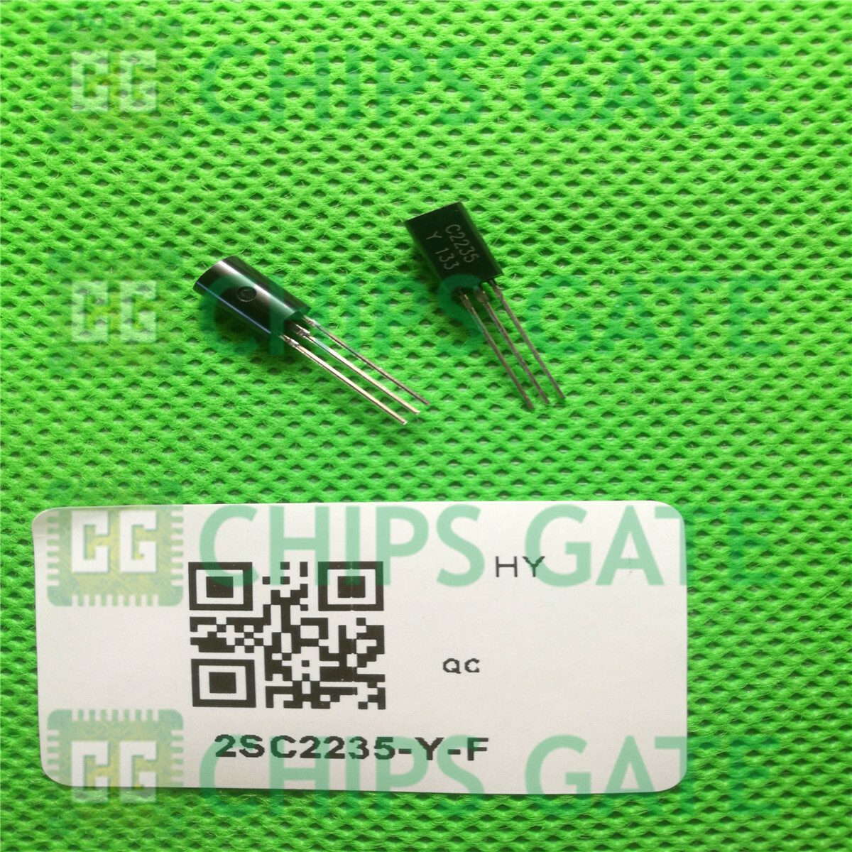 4PCS 2SC2235-Y(F,M) TRANSISTOR NPN 120V 0.8A TO-92 2SC2235-Y(F C2235 ...