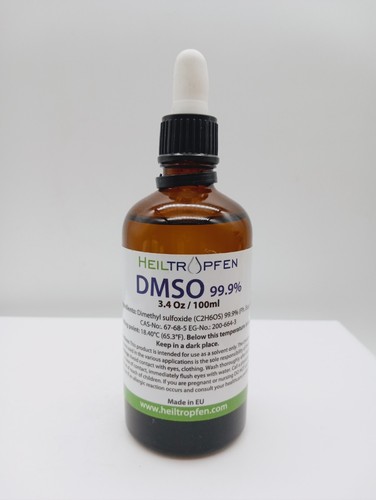 Heiltropfen DMSO 99.9% 3.4 Oz Dimethyl Sulfoxide Liquid for sale online ...