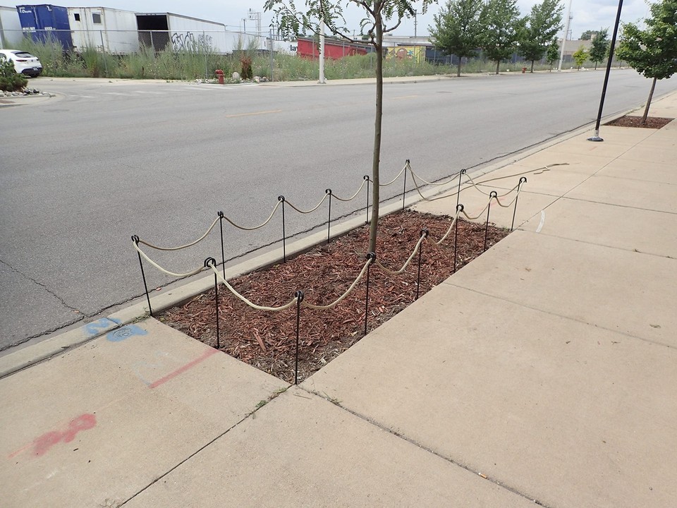 42" Inch, Single Rope Poles/Stakes for Creating a Rope Border Around ...