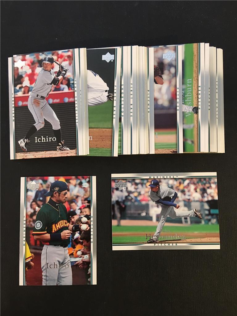 2007 Upper Deck Seattle Mariners Team Set 36 Cards | eBay