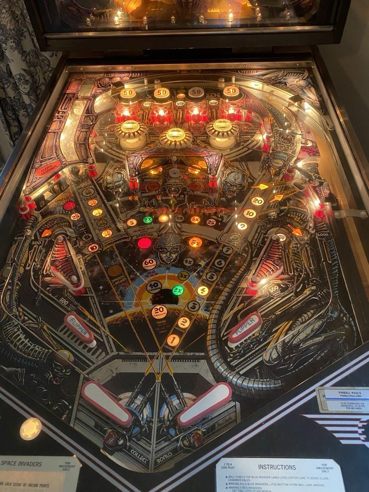 Bally Space Invaders Pinball Machine | eBay