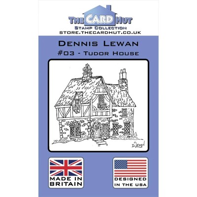The Card Hut Clear Stamps 6"X4" By Dennis Lewan 003 - Tudor House ...