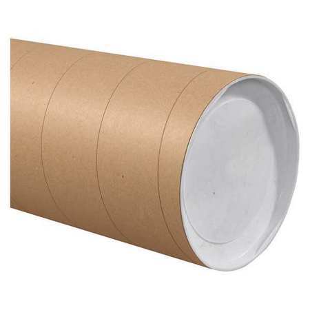 8in X 36in Kraft Heavy-duty Mailing Tubes With Caps for sale online | eBay