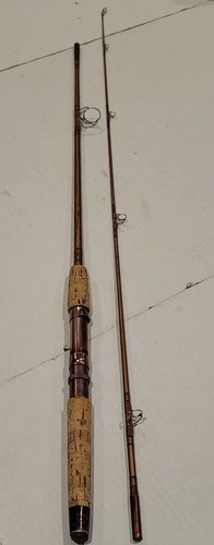 Vtg J.C. Higgins Sears Roebuck 6’6” Fishing Rod Spinning Slow Tip Trout ...