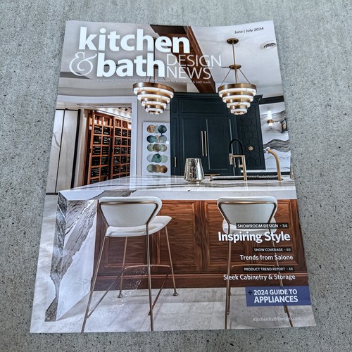 Kitchen & Bath Design News Magazine June July 2024 Inspiring Style ...