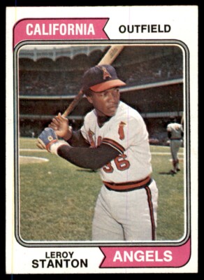 1974 Topps Leroy Stanton #594 California Angels | eBay