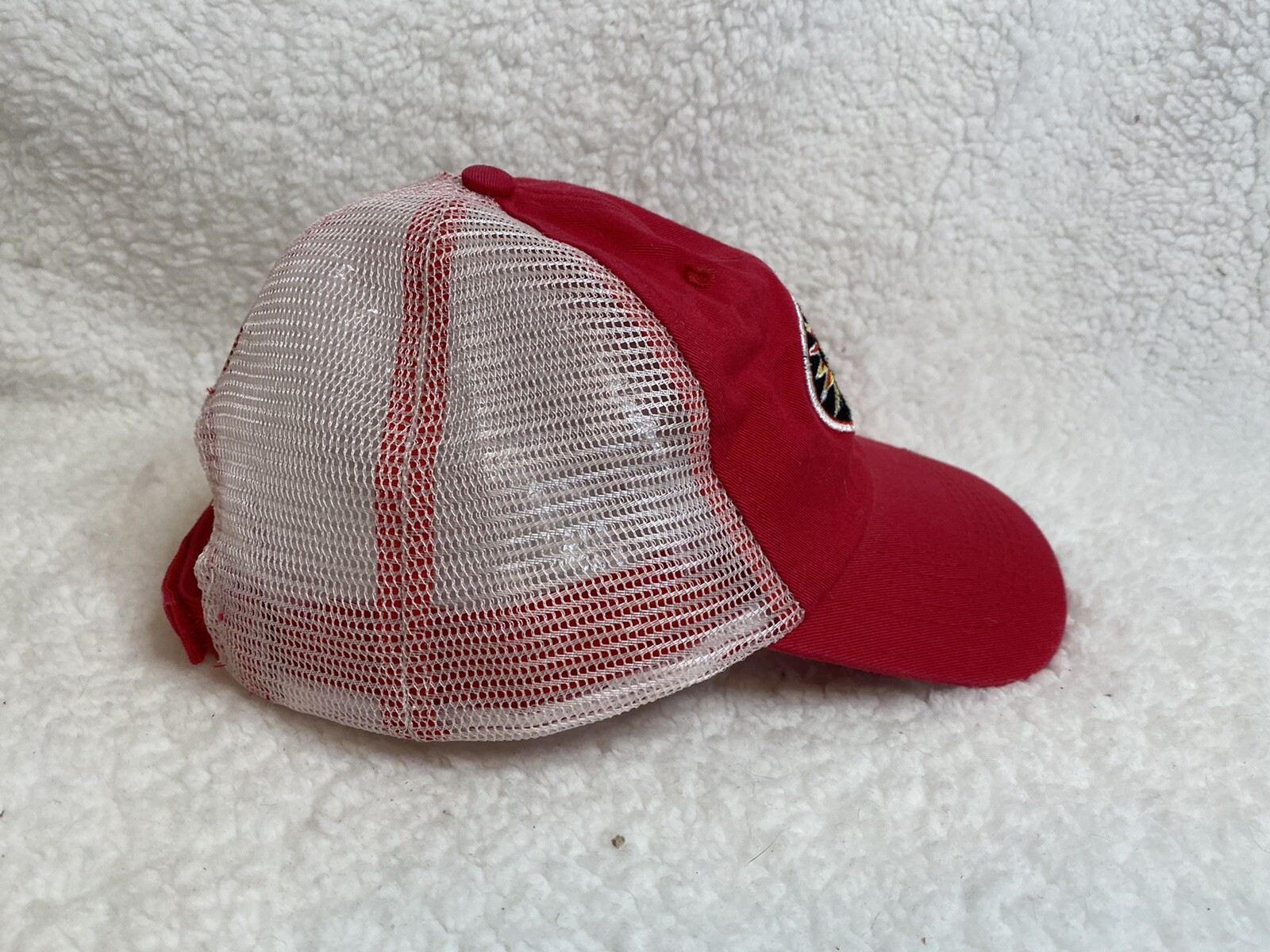 TNT Fireworks Hat USA Flag Cap Logo 4th July Mesh Tru… - Gem