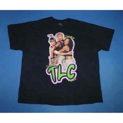 2021 TLC Shirt Girl Band Rhythm & Blues Hip Hop Soul Funk Women's 2XL ...