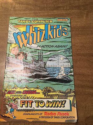 Whiz Kids Comic Book By Tandy Computer Cat. No. 68-2021 | eBay