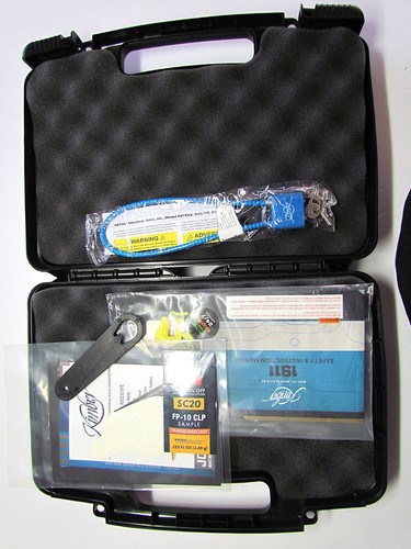 KIMBER FACTORY 1911 PISTOL HARD CASE WITH GUN LOCK AND MORE | eBay