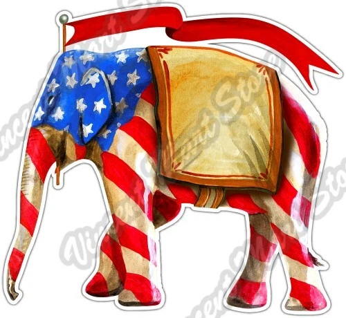 Republican Bumper Stickers Elephant