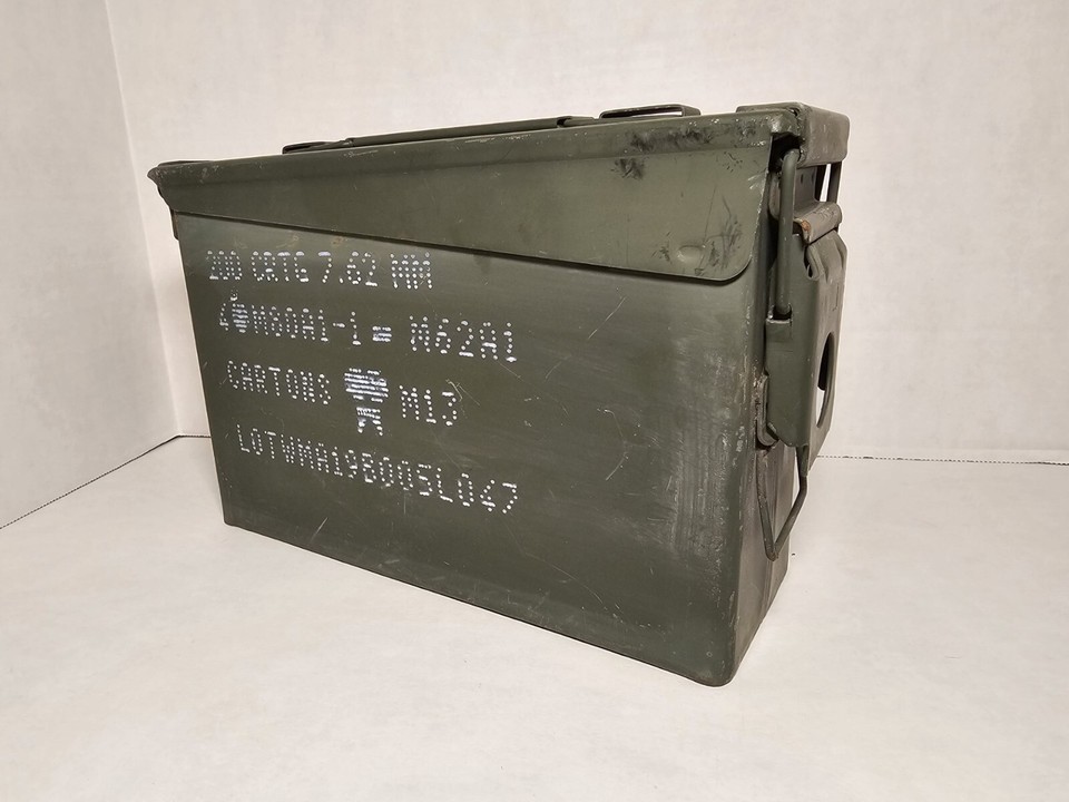 M19A1 (30 Cal) Ammo Can (Military Surplus Ammo Can)- OD Green | eBay
