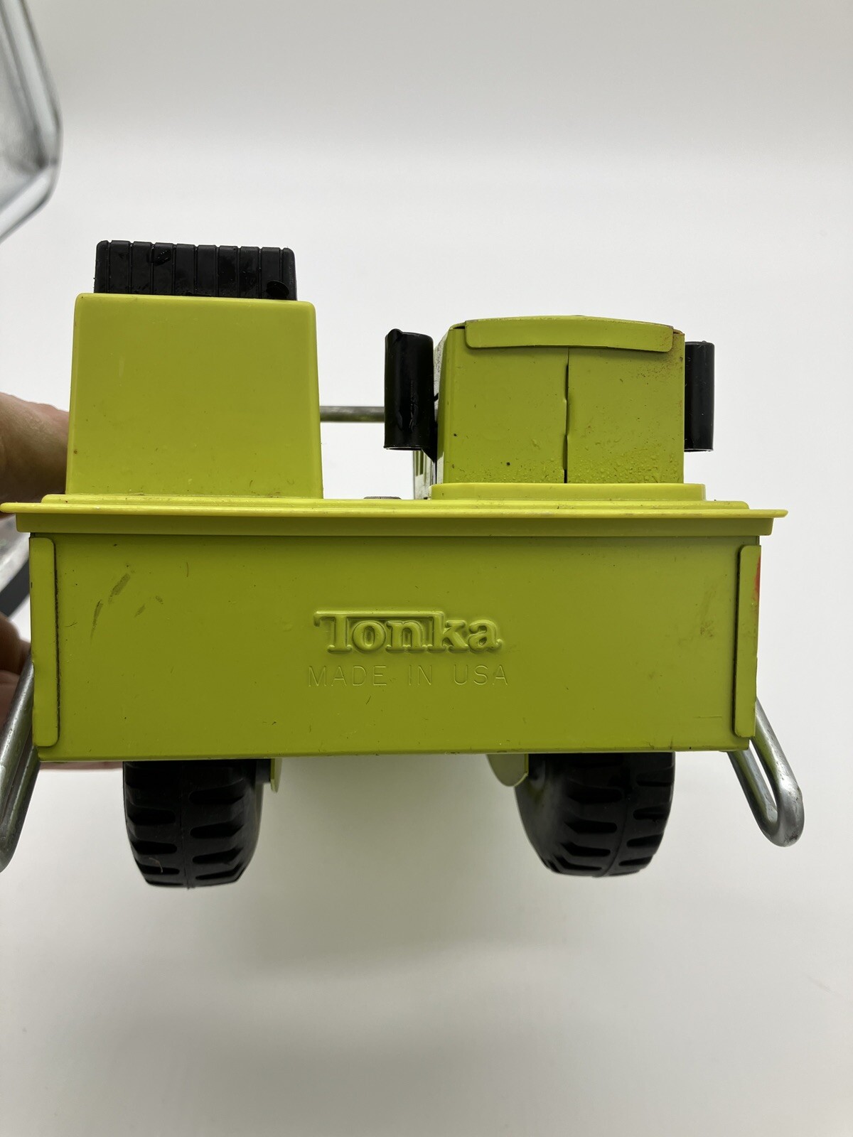 VINTAGE TONKA ROAD PAVER GREEN PRESSED STEEL 1970s 70s As Is Not ...