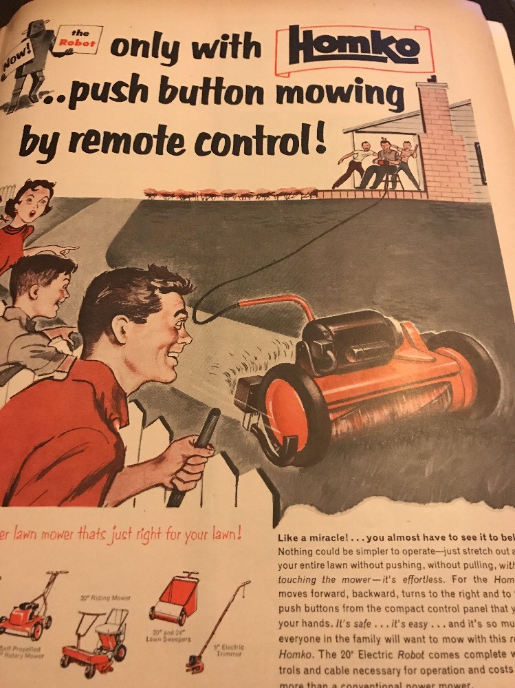 Homko Power Lawn Mower IOWA 1950s original vintage Print advertising | eBay