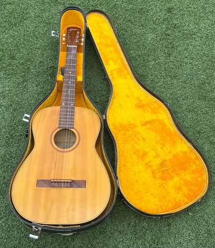 GOYA F12 Classic Acoustic Guitar Solid Wood Made in Sweden with Case | eBay