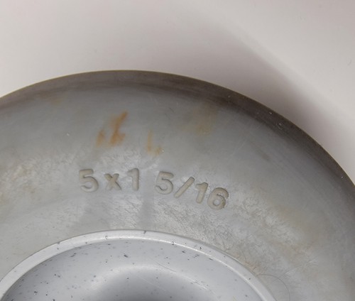 Colson Hi-Tech Performa 5" x 1-5/16" Wheel Swivel Caster Gray 4 Crazy ...