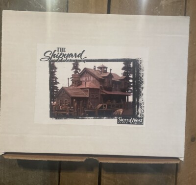 Sierra West Scale Models "The Shipyard At Foss' Landing" HO/HOn3 Kit ...