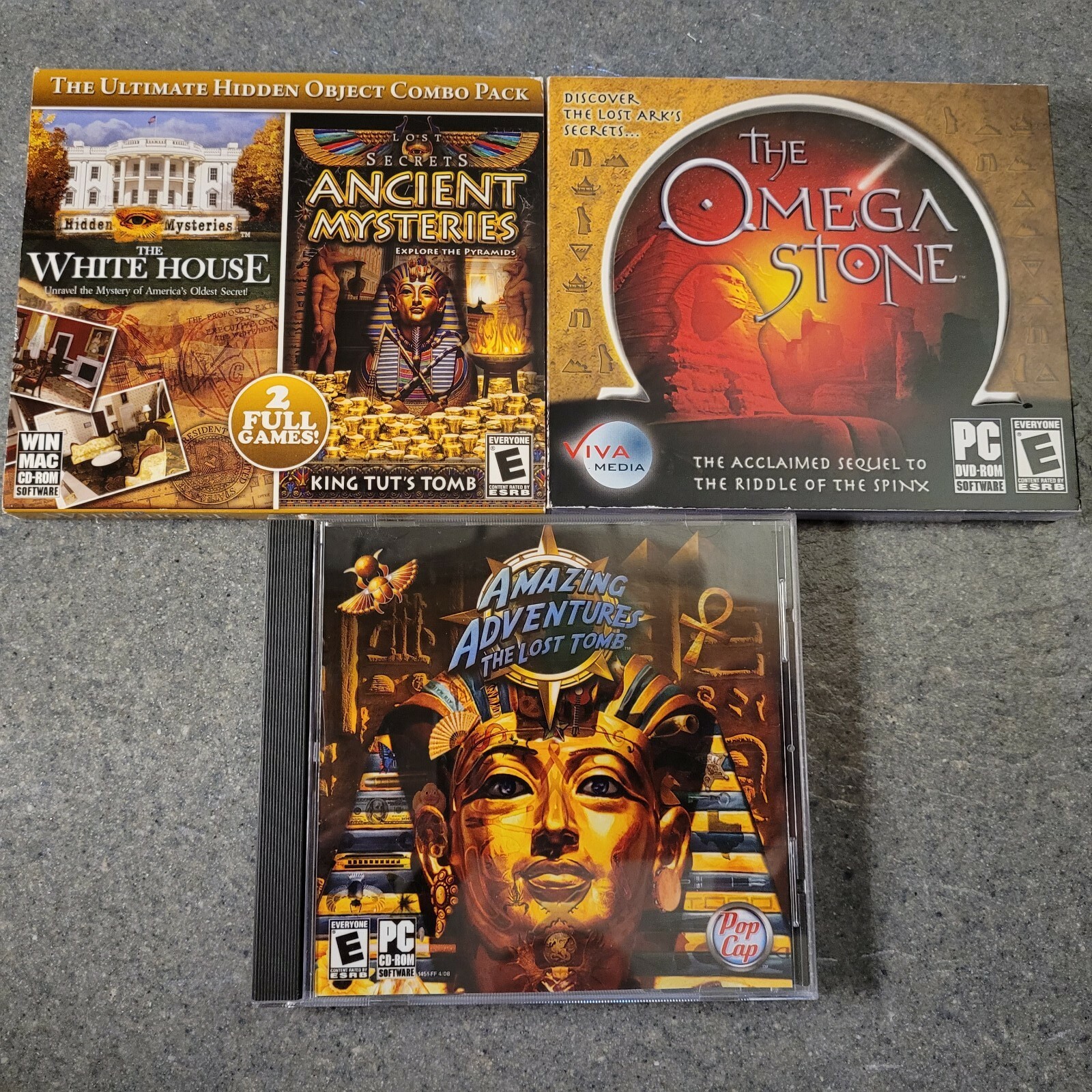 PopCap Amazing Adventures The Lost Tomb White House Hidden Object ...