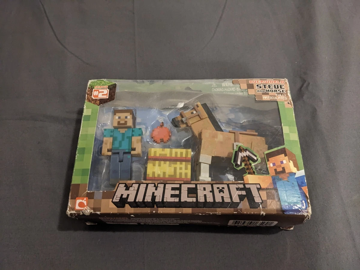 Minecraft Toys Steve And Horse