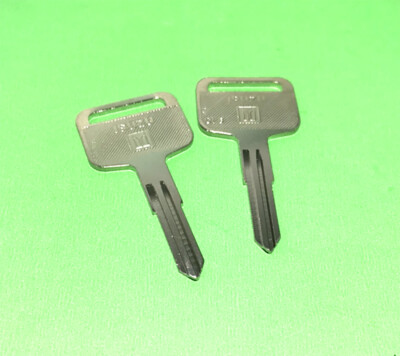 2x Blank Key For Isuzu Chevy Gmc 1984 - 05 FSR FRR FTR Tiltmaster W4 W5 ...