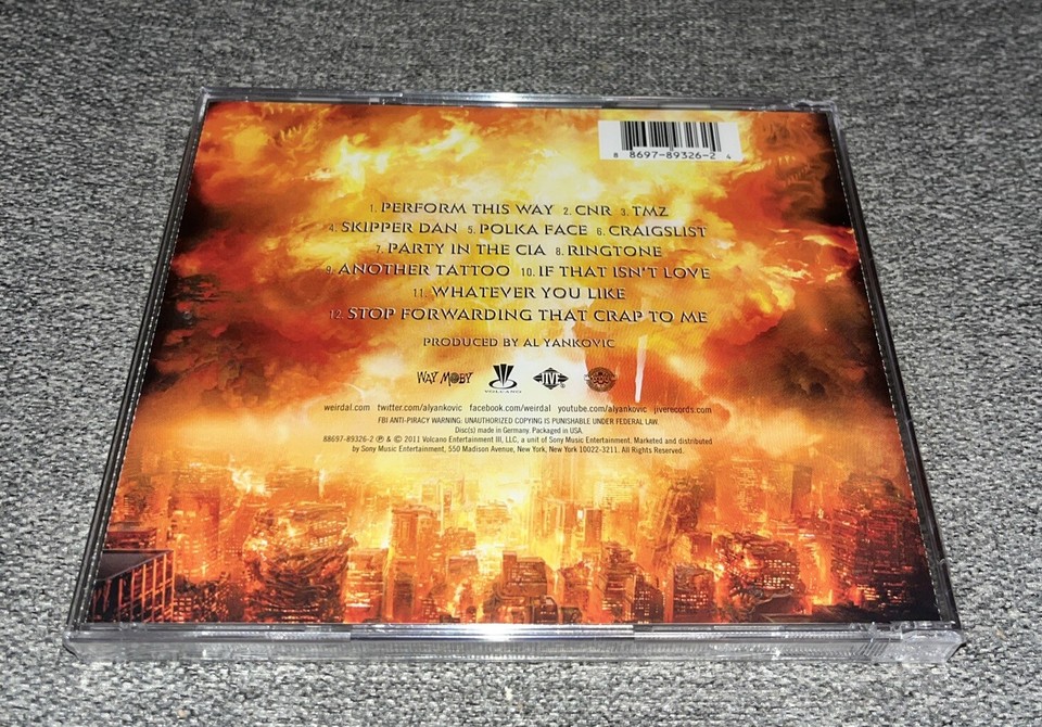 Alpocalypse by Yankovic, Weird Al (New CD)⭐️Buy Any 3 Get 1 Free⭐️ ...