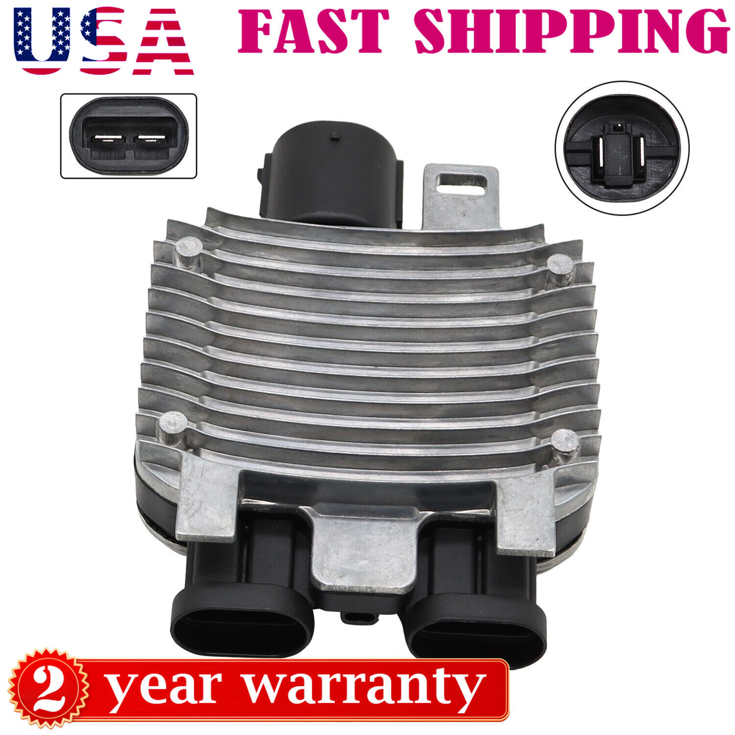 FOR LR2 DISCOVERY SPORT RANGE ROVER EVOQUE RADIATOR COOLING FAN CONTROL ...