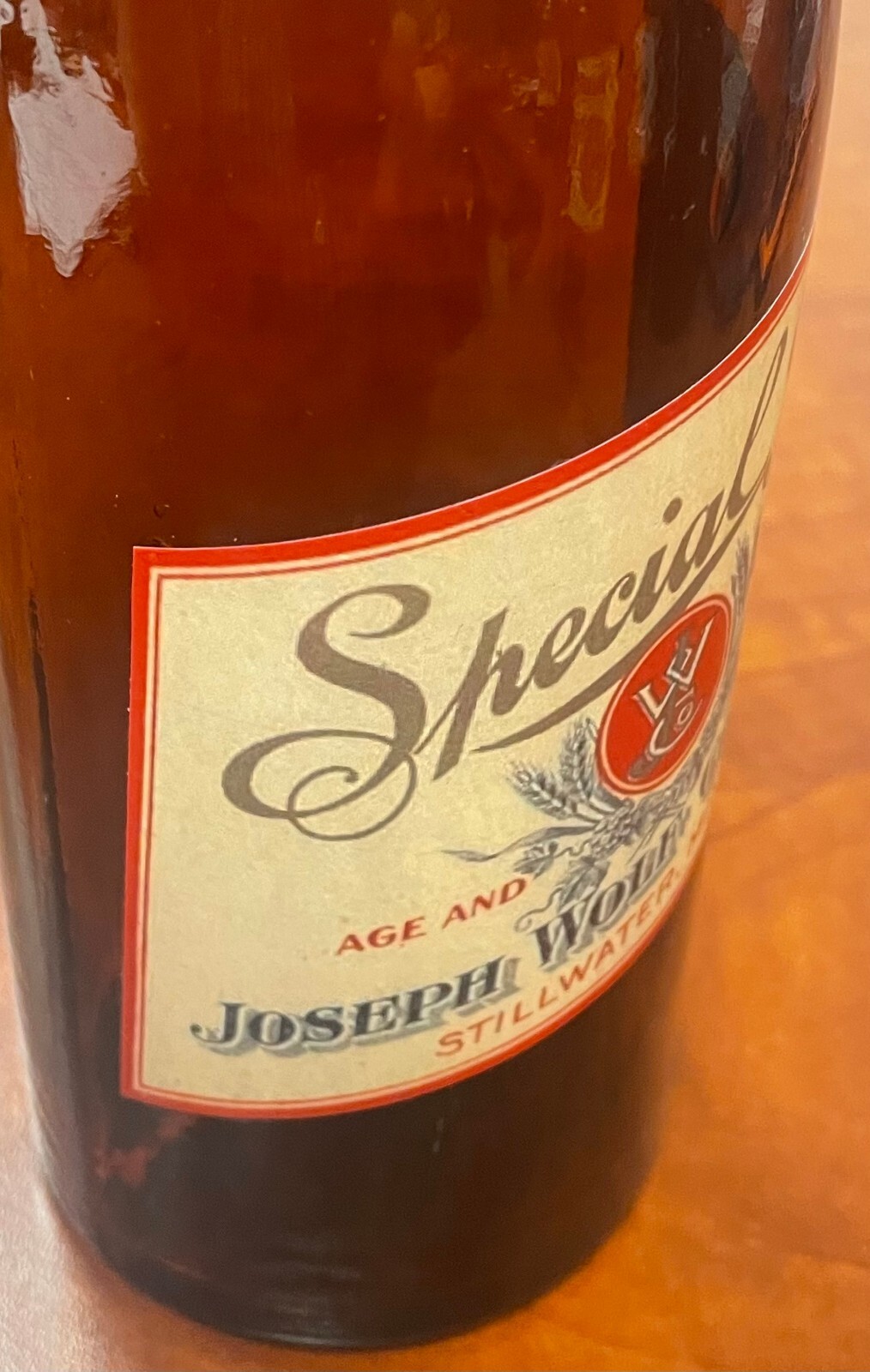 Midwest beer Joseph Wolf Stillwater Minnesota quart bottle pre prohibition PRO | eBay